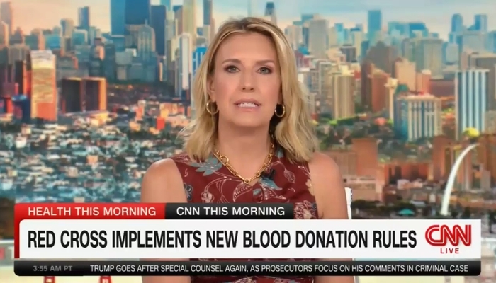 CNN Cries 'Way Too Late' on Red Cross Easing Rules on Gay Men Donating Blood | Newsbusters